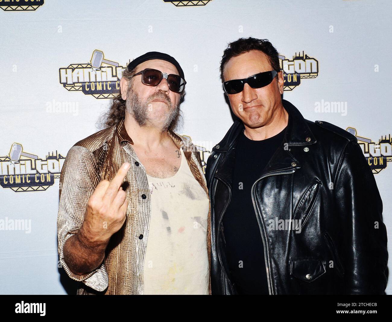 23 October 2023 - Hamilton, Ontario, Canada. Sam Tarasco and Bernard ...