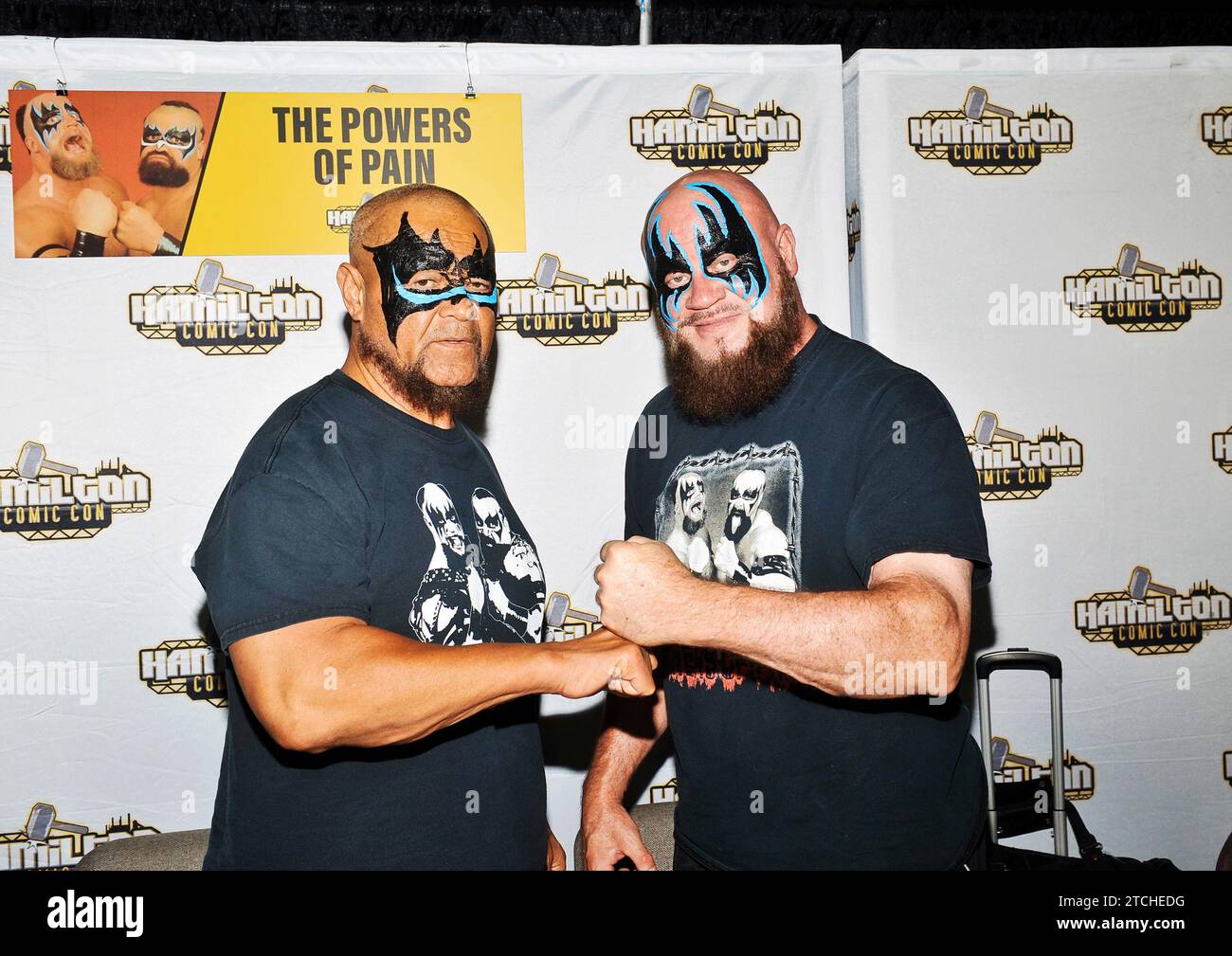 23 October 2023 - Hamilton, Ontario, Canada. Wrestling legends The ...