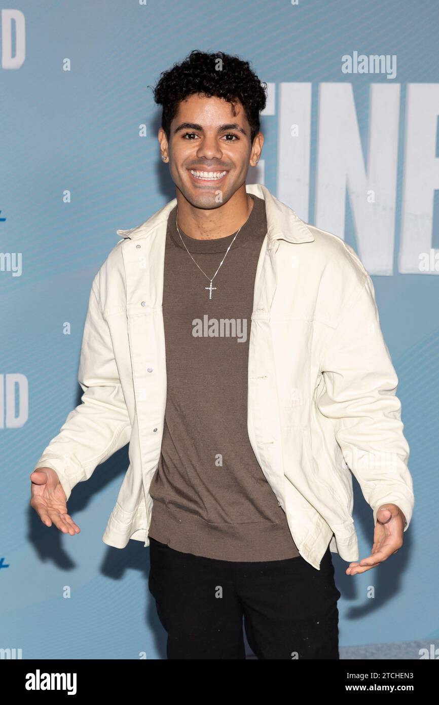 Los Angeles, USA. 12th Dec, 2023. Joshua Suarez attends the arrivals of ...