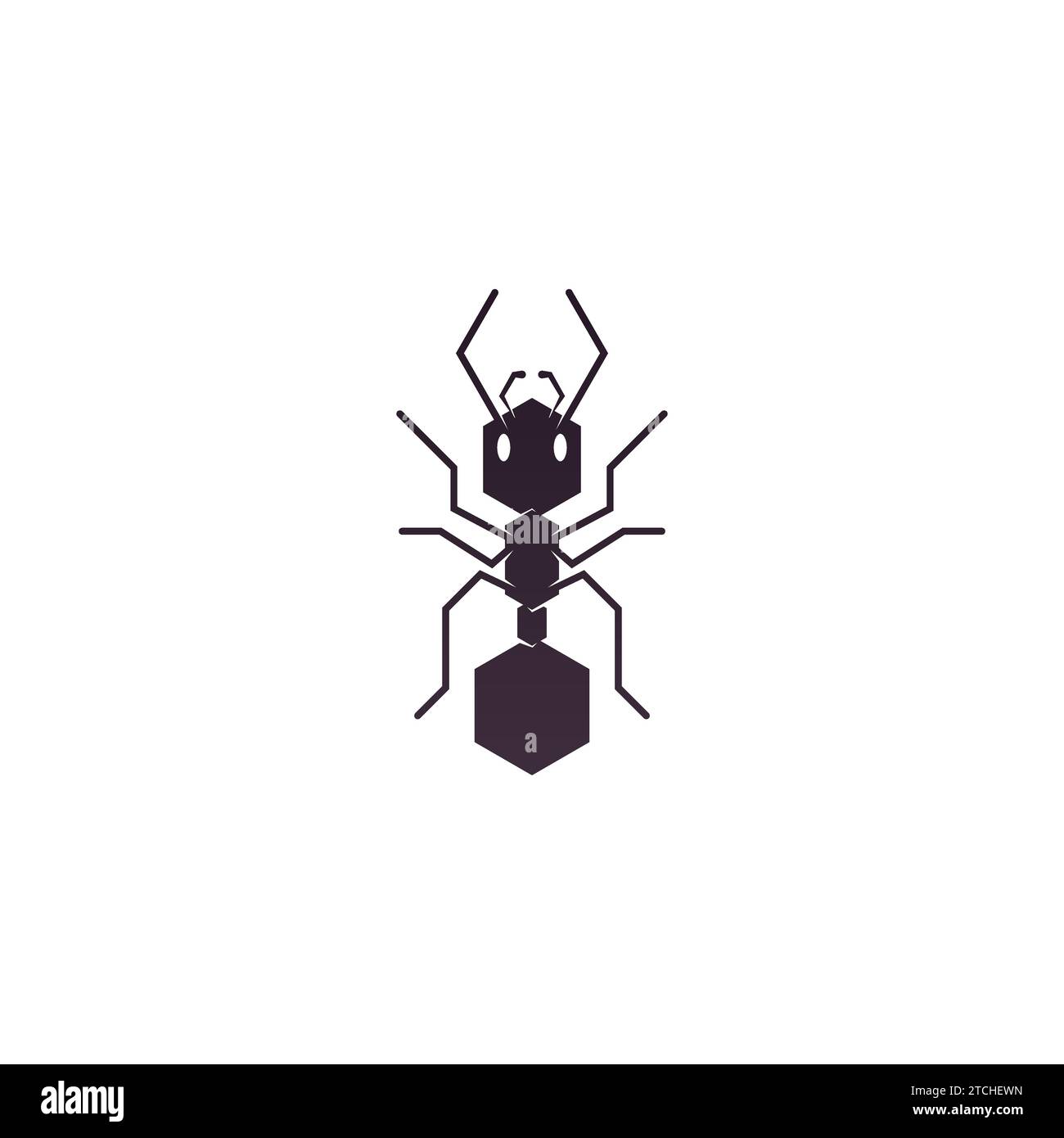 Ant Logo vector illustration template design Stock Vector Image & Art ...