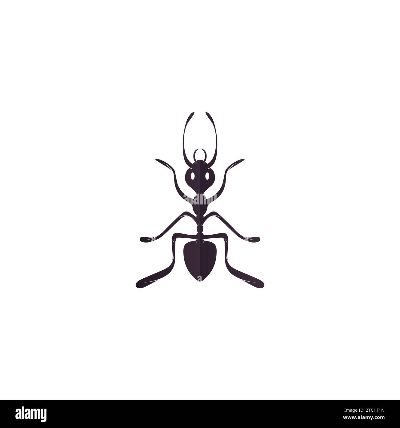 Ant Logo vector illustration template design Stock Vector Image & Art ...