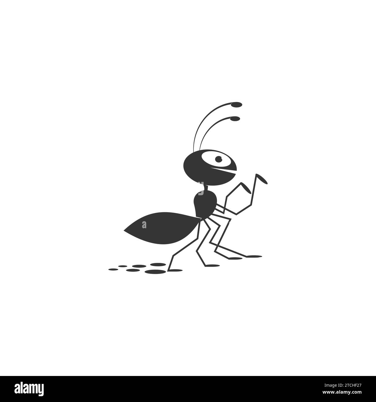 Ant Logo vector illustration template design Stock Vector Image & Art ...