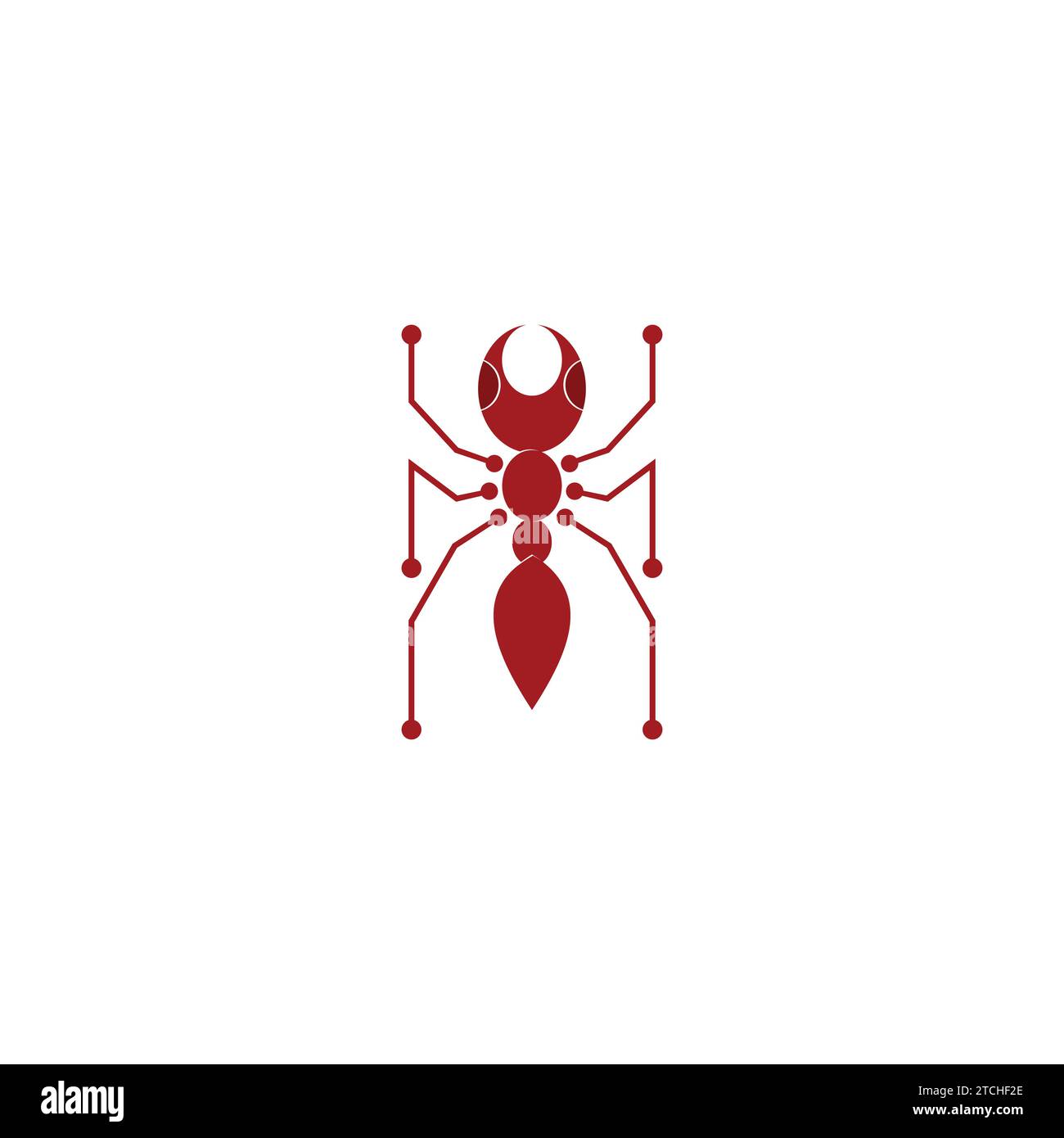 Ant Logo vector illustration template design Stock Vector Image & Art ...