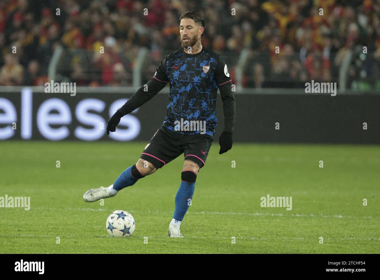 Sergio Ramos of Sevilla FC during the UEFA Champions League, Group B ...
