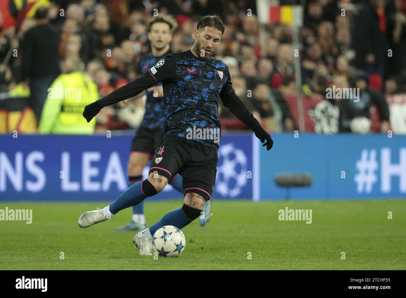 Sergio Ramos of Sevilla FC during the UEFA Champions League, Group B ...