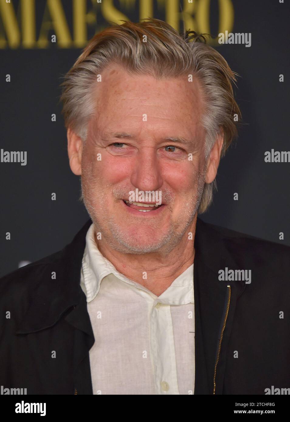 Bill Pullman arrives at a special screening of "Maestro" on Tuesday ...