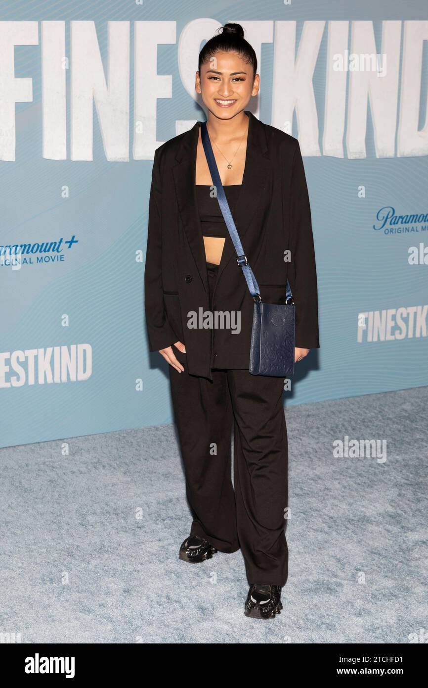 Los Angeles, USA. 12th Dec, 2023. Ashley Mehta attends the arrivals of ...