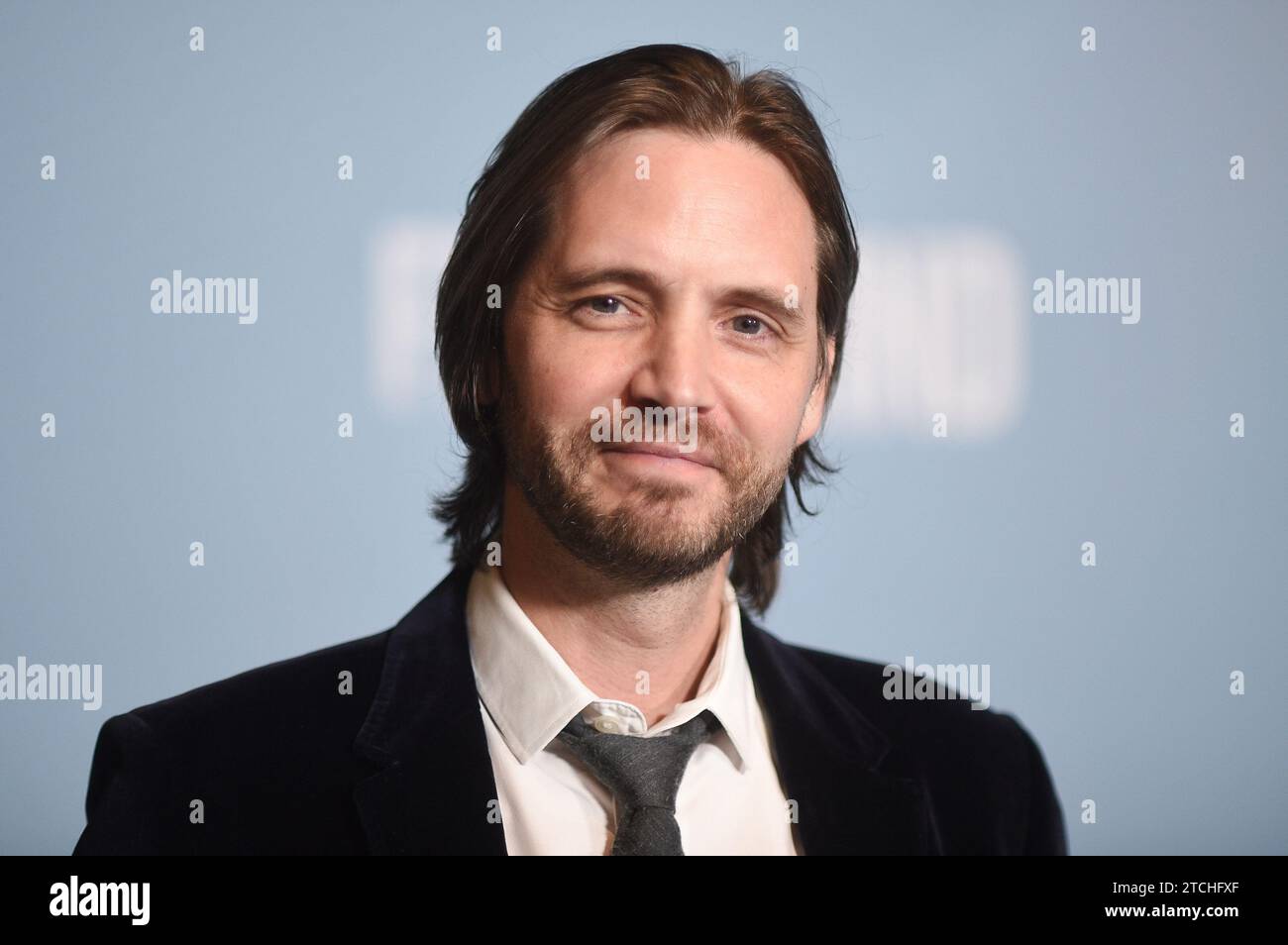 Aaron Stanford arrives at the premiere of "Finestkind" on Tuesday, Dec ...