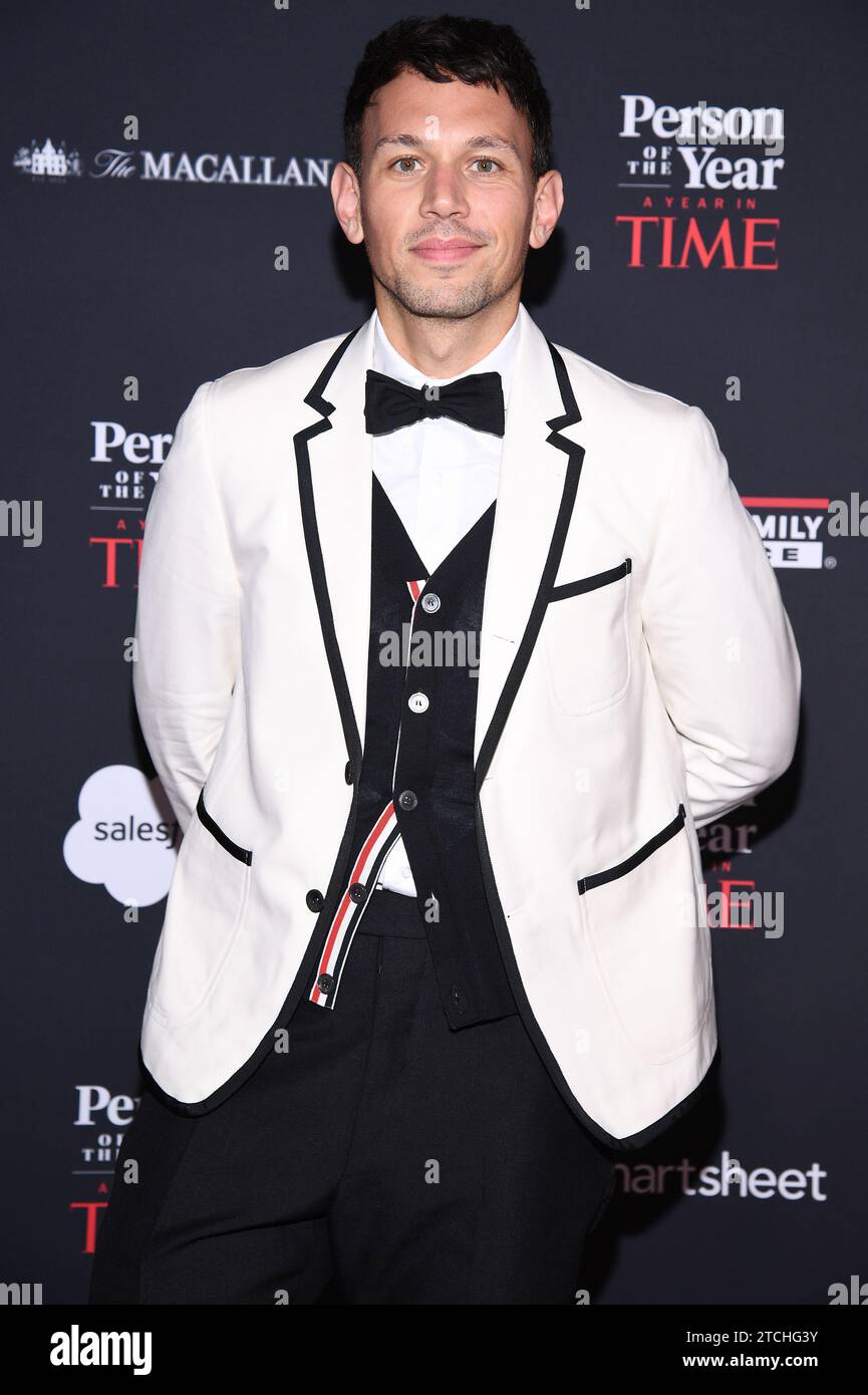 New York, USA. 12th Dec, 2023. Journalist Sam Lansky attends A Year In ...