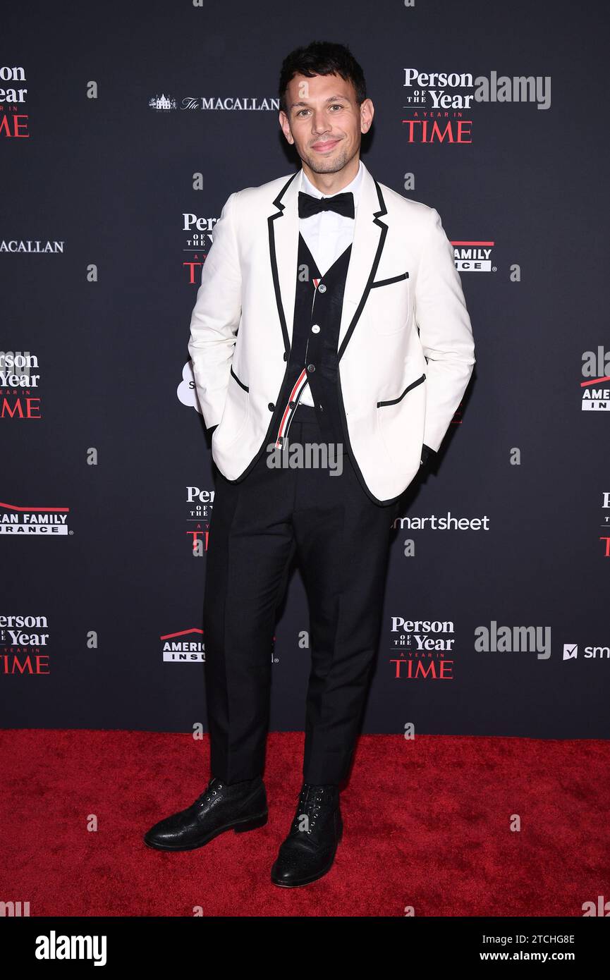 New York, USA. 12th Dec, 2023. Journalist Sam Lansky attends A Year In ...