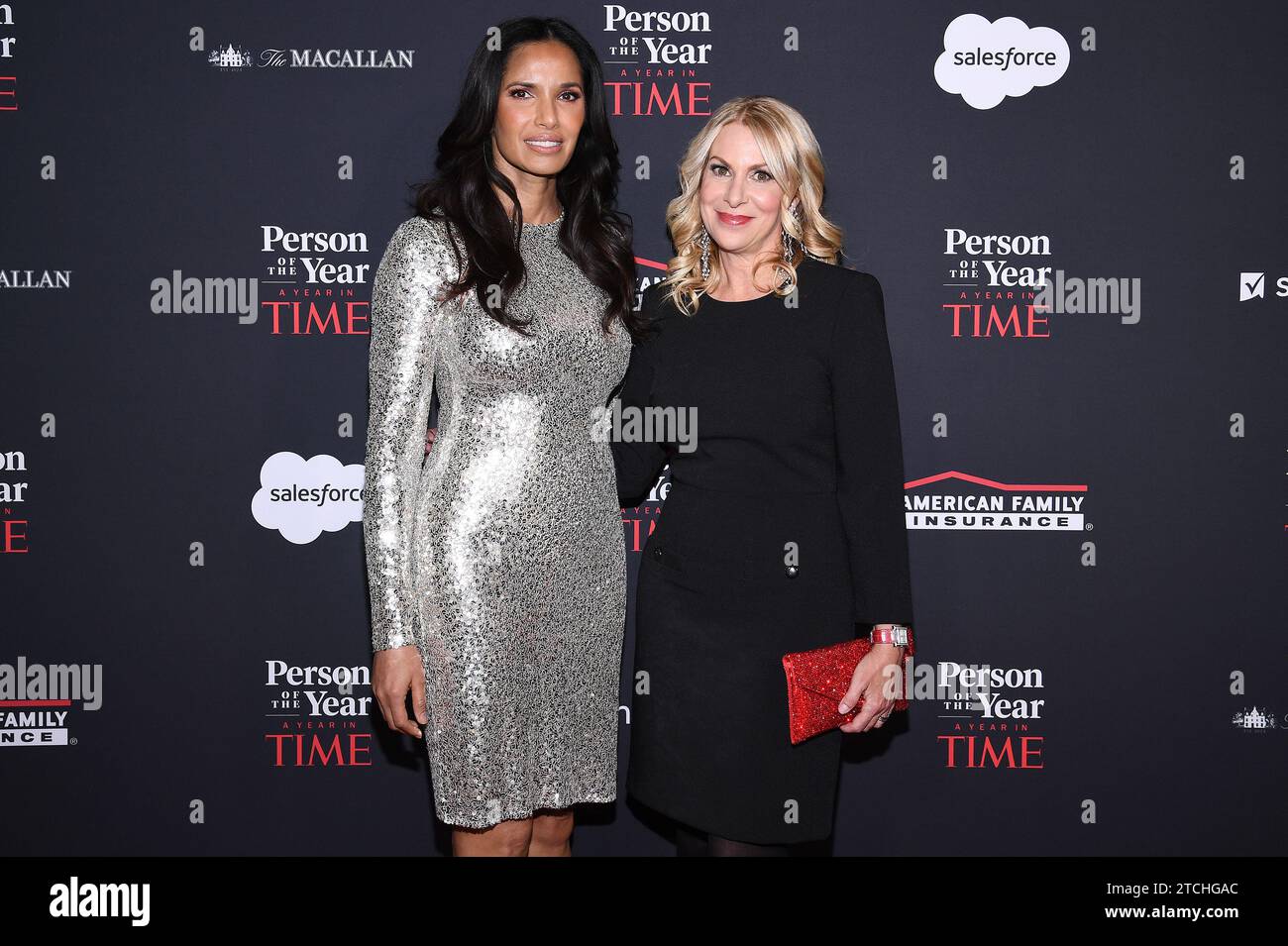 New York, USA. 12th Dec, 2023. (L-R) Padma Lakshmi and TIME CEO Jess ...