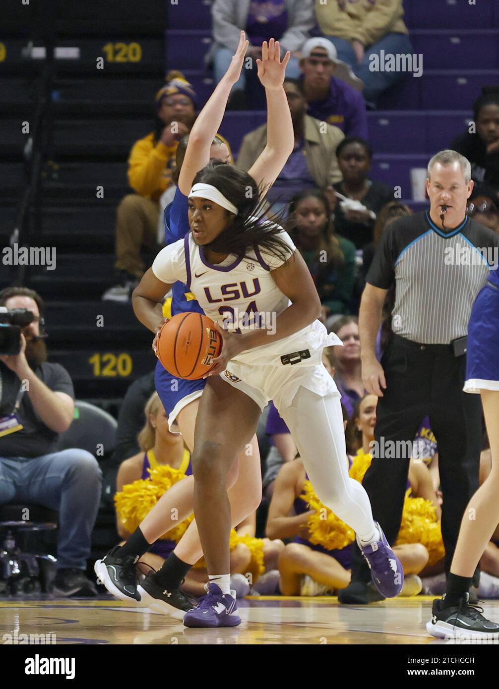 Baton Rouge, USA. 12th Dec, 2023. LSU Lady Tigers guard Aneesah Morrow ...