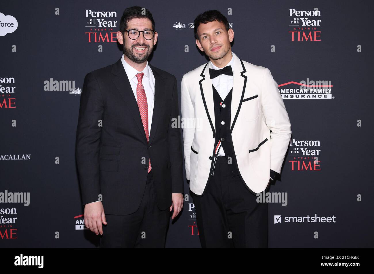 New York, USA. 12th Dec, 2023. (L-R) Sam Jacobs and Sam Lansky attend A ...