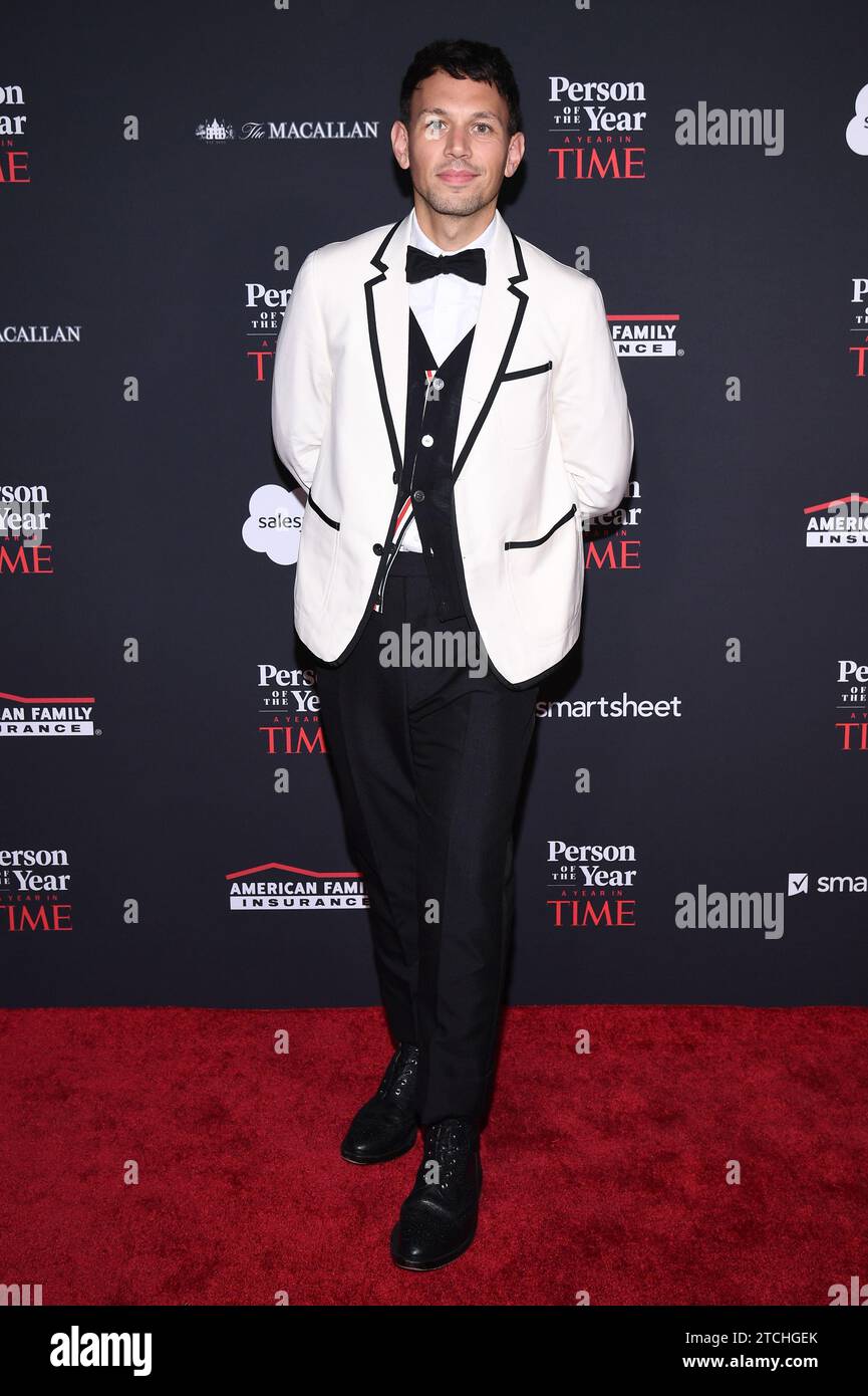 New York, USA. 12th Dec, 2023. Journalist Sam Lansky attends A Year In ...