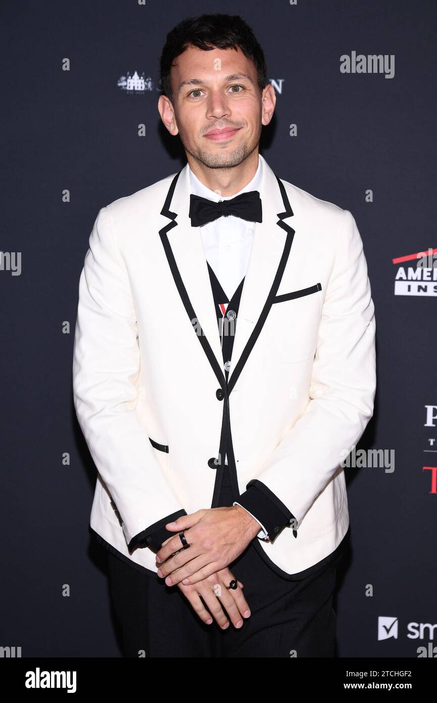 New York, USA. 12th Dec, 2023. Journalist Sam Lansky attends A Year In ...