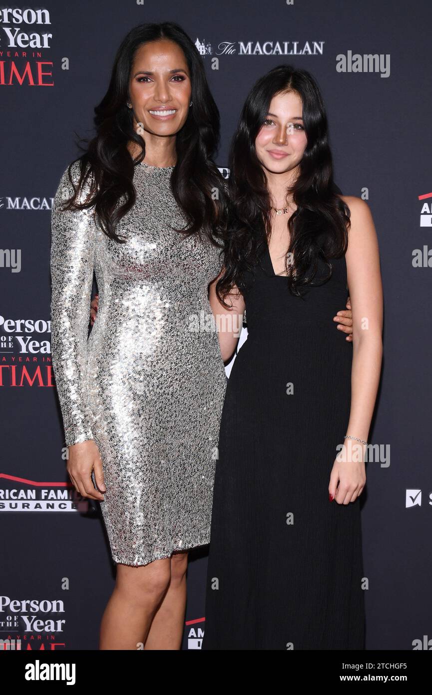 New York, USA. 12th Dec, 2023. (L-R) Padma Lakshmi and Krishna Lakshmi ...