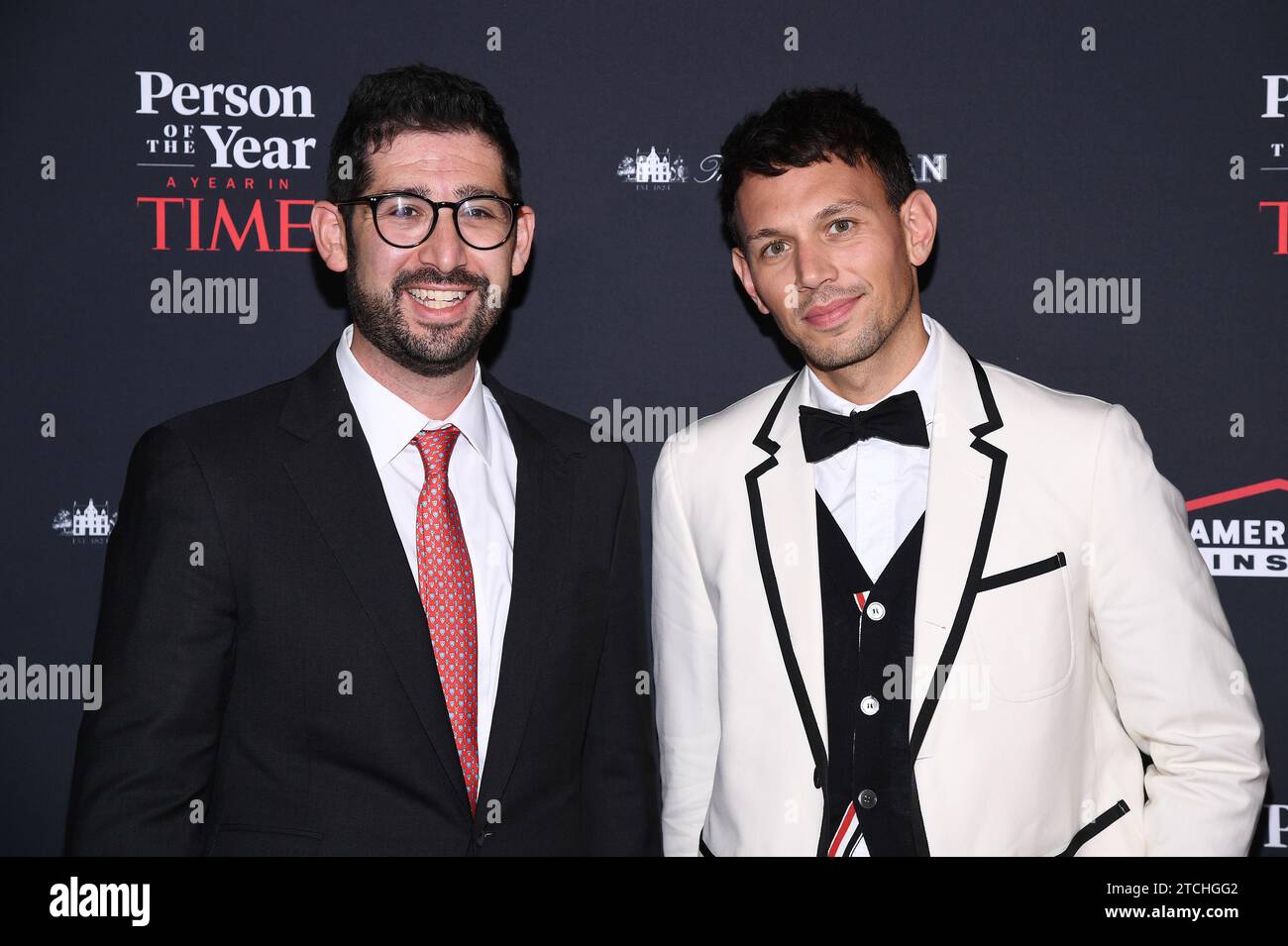 New York, USA. 12th Dec, 2023. (L-R) Sam Jacobs and Sam Lansky attend A ...