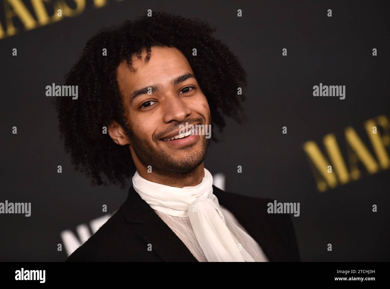 Beverly Hills, USA. 12th Dec, 2023. Jordan Dobson arriving to the Los ...