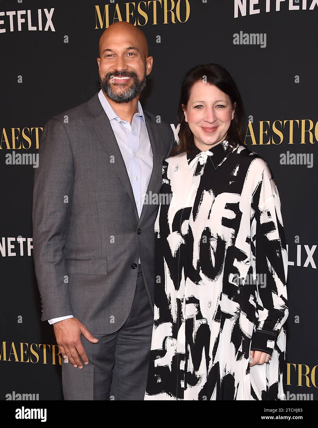 Beverly Hills, USA. 12th Dec, 2023. Keegan Michael Key and Elisa ...