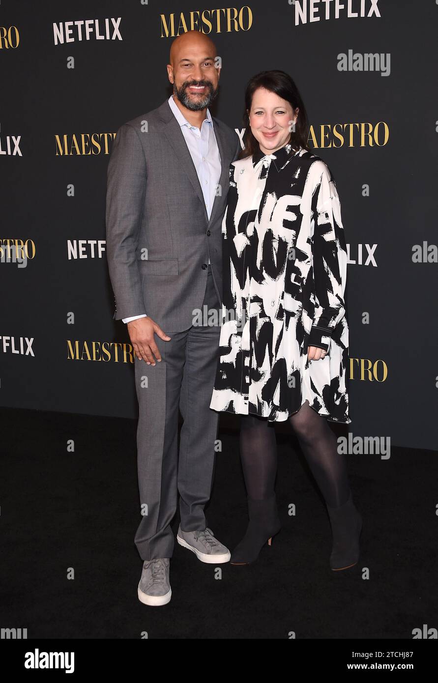 Beverly Hills, USA. 12th Dec, 2023. Keegan Michael Key and Elisa ...