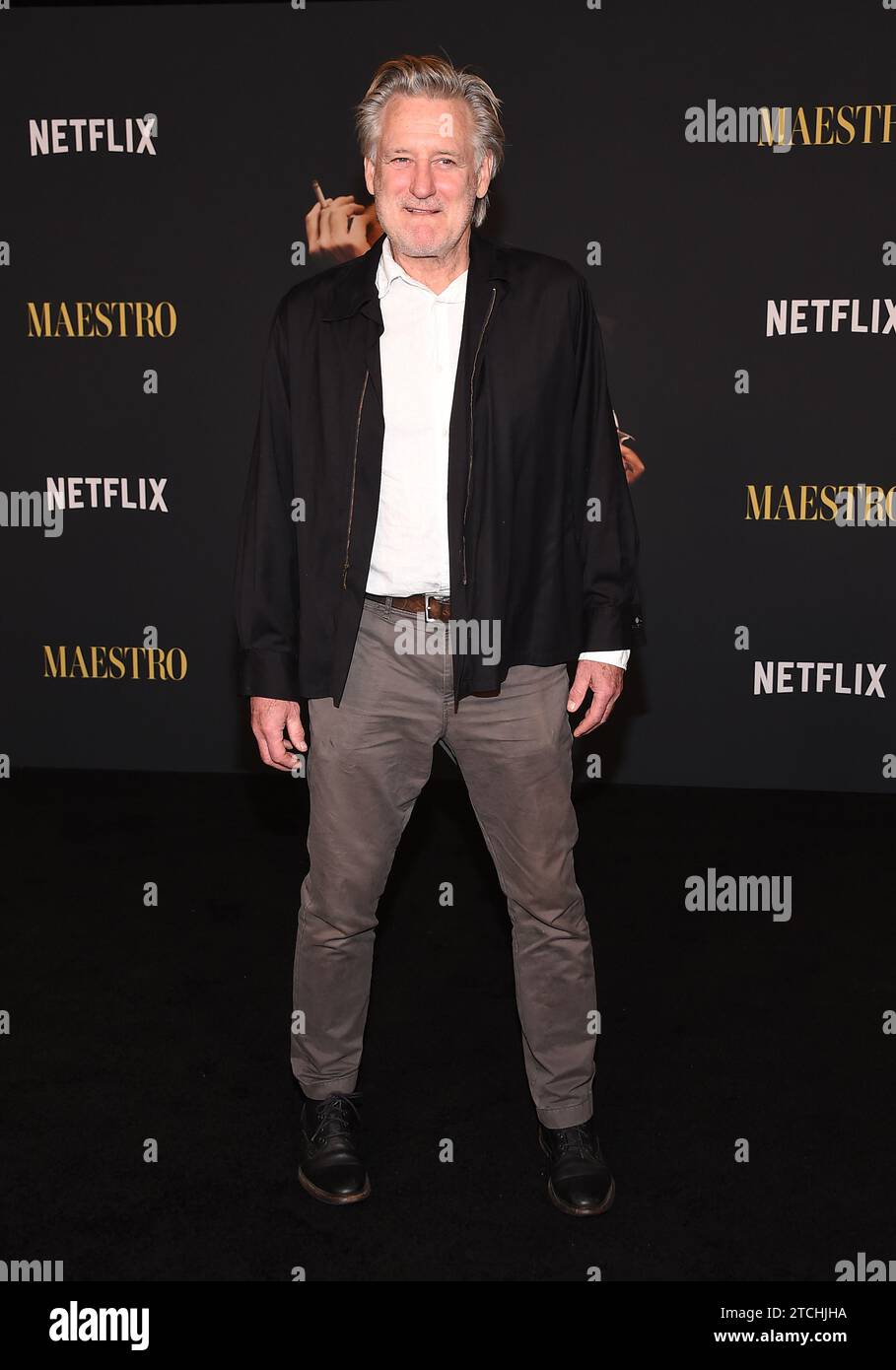 Beverly Hills, USA. 12th Dec, 2023. Bill Pullman arriving to the Los ...