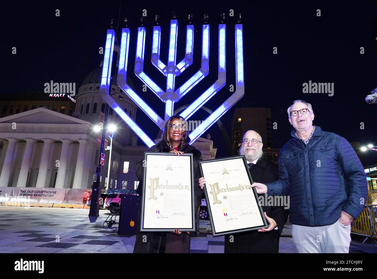 St. Louis, United States. 12th Dec, 2023. St. Louis Mayor Tishaura O ...