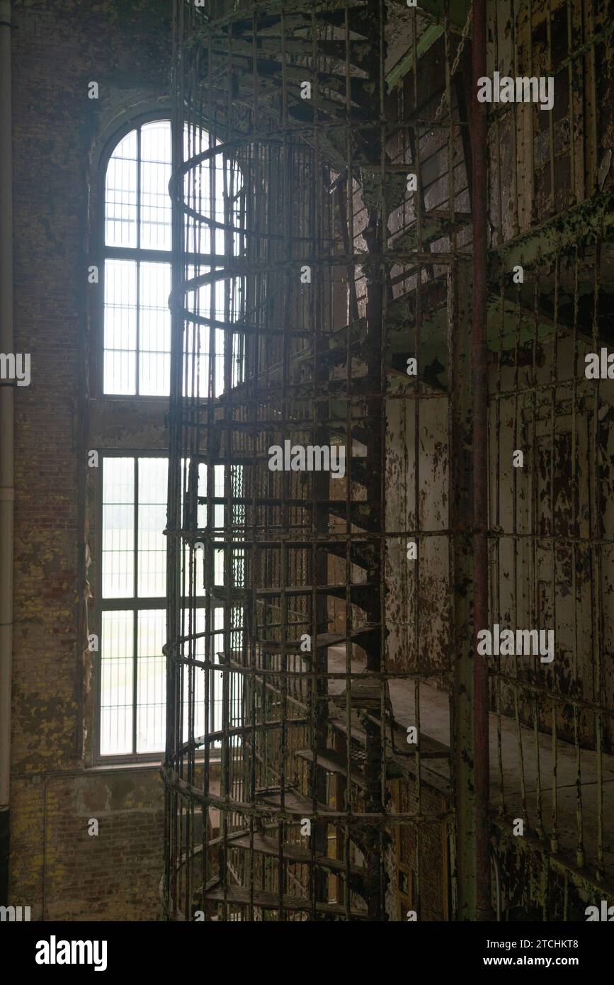 Cell Block at Ohio State Reformatory, historic prison located in ...