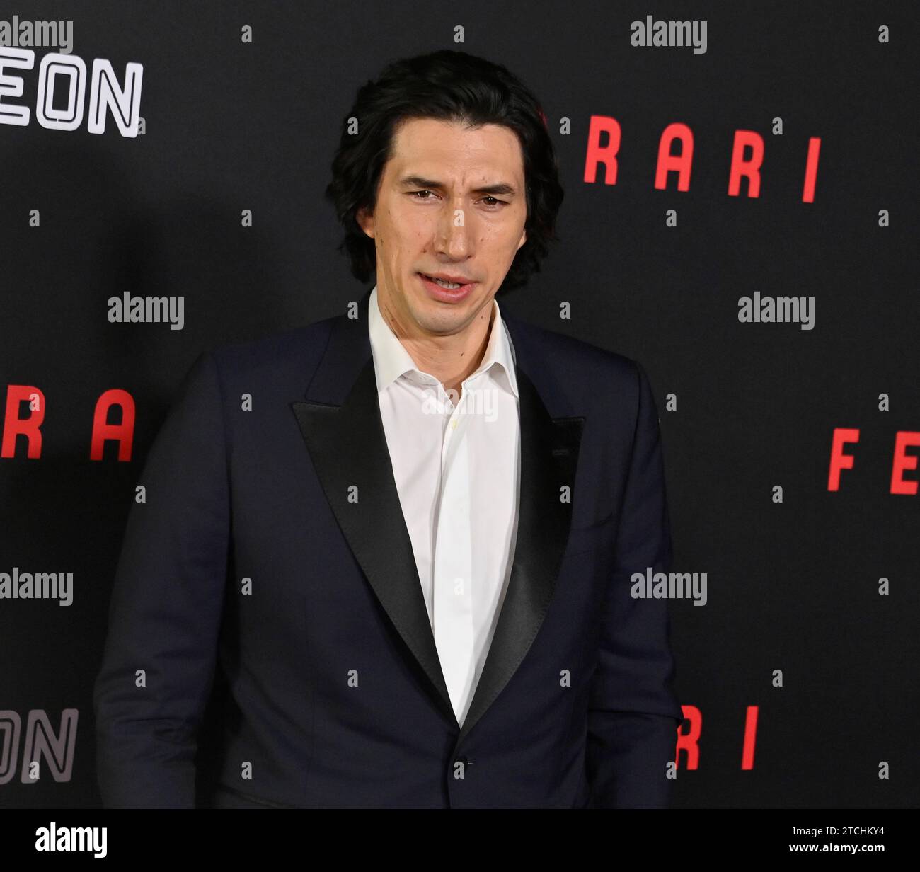 Los Angeles, United States. 12th Dec, 2023. Cast member Adam Driver ...