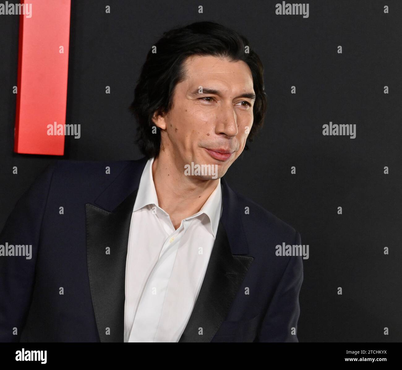 Los Angeles, United States. 12th Dec, 2023. Cast member Adam Driver ...