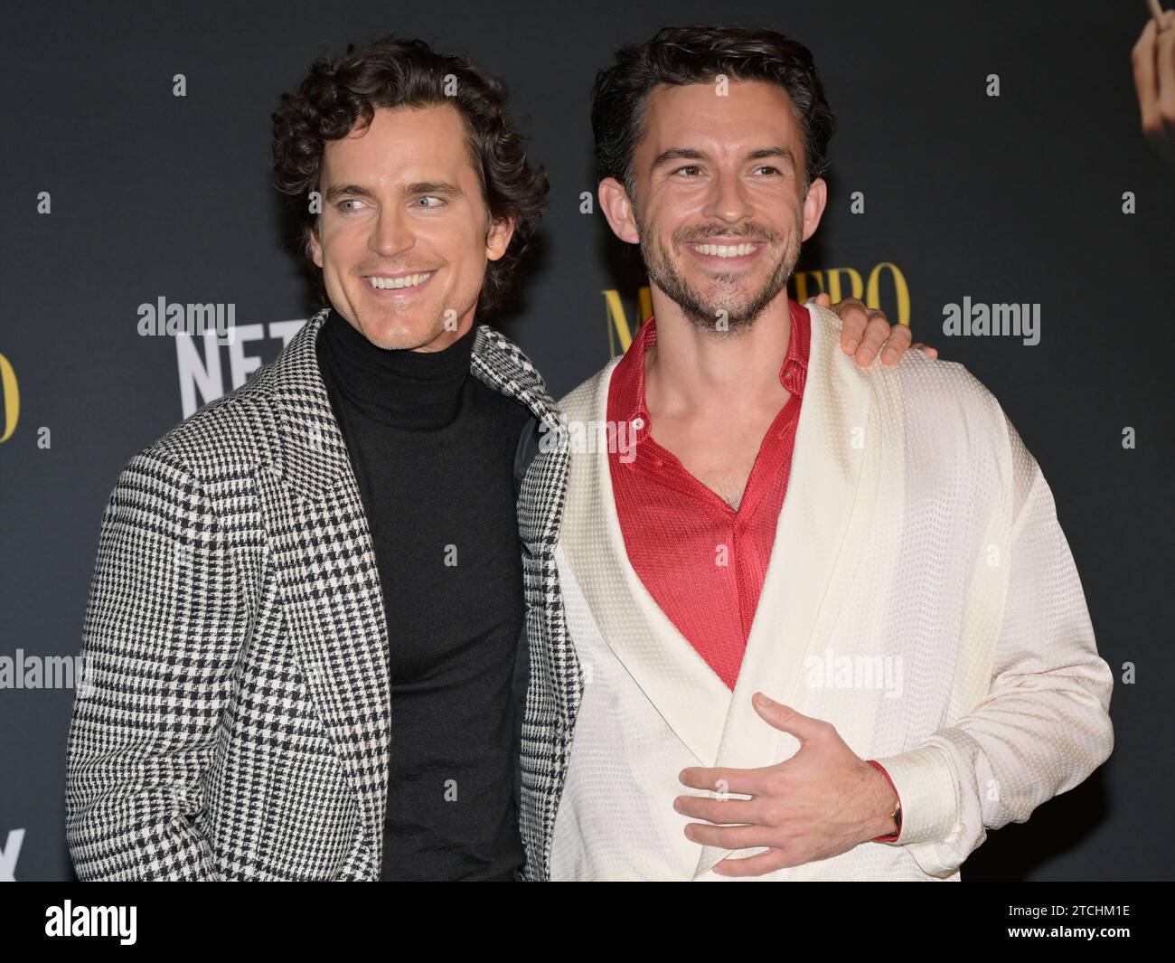 Los Angeles, California, USA. 12th Dec, 2023. Matt Bomer and Jonathan ...