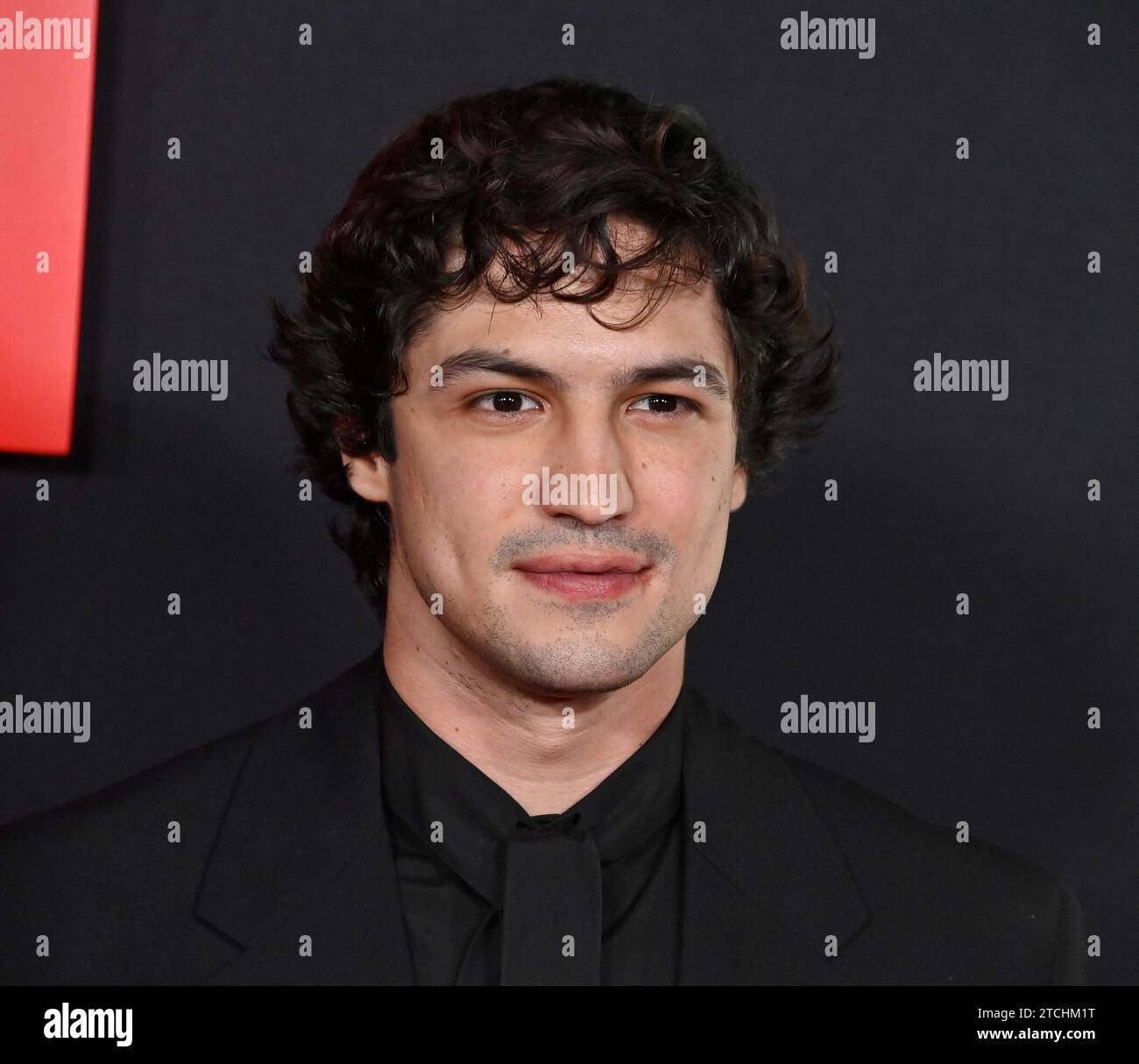 Los Angeles, United States. 12th Dec, 2023. Cast member Gabriel Leone ...