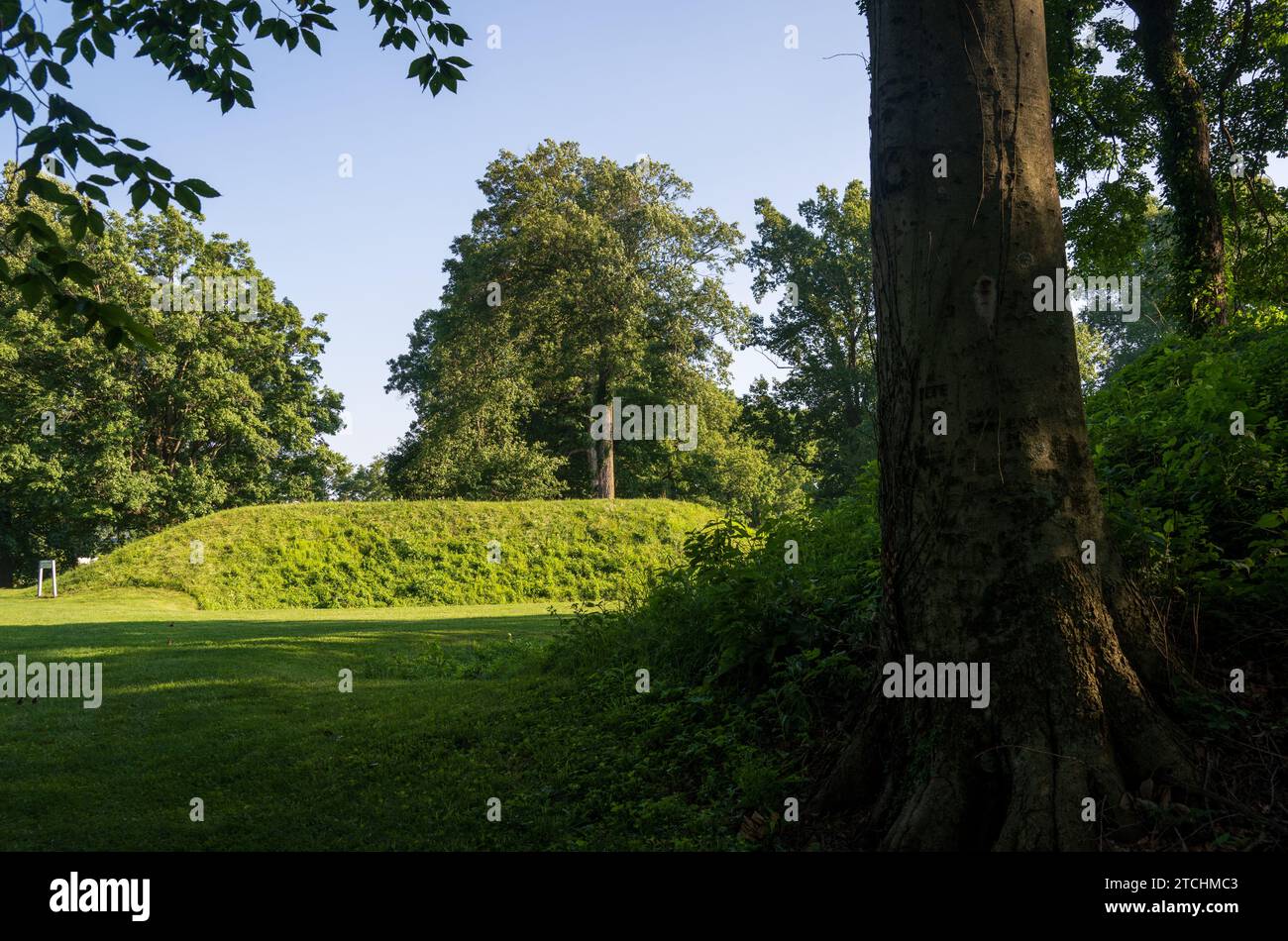 The Newark Earthworks in Heath Ohio Stock Photo - Alamy