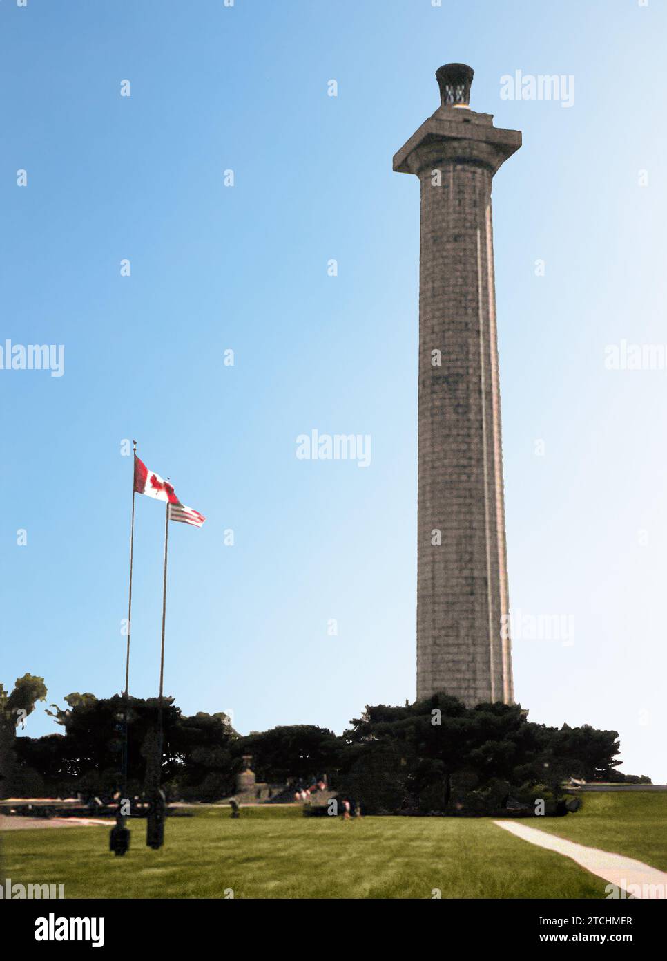 Obelisk of Perry's Victory & International Peace Memorial in Put-in-Bay ...