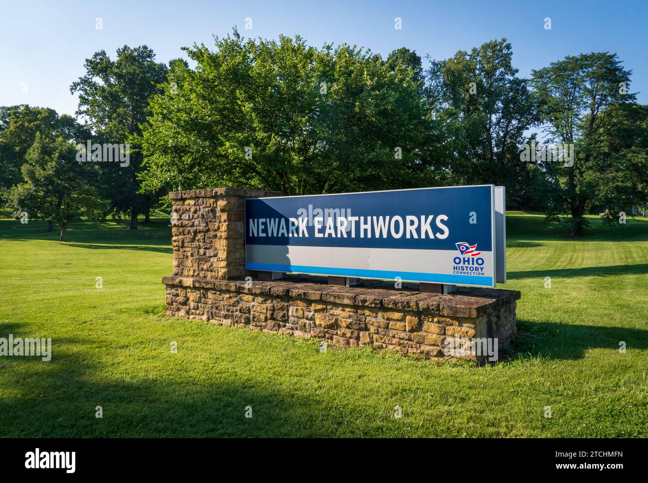 The Newark Earthworks in Heath Ohio Stock Photo - Alamy