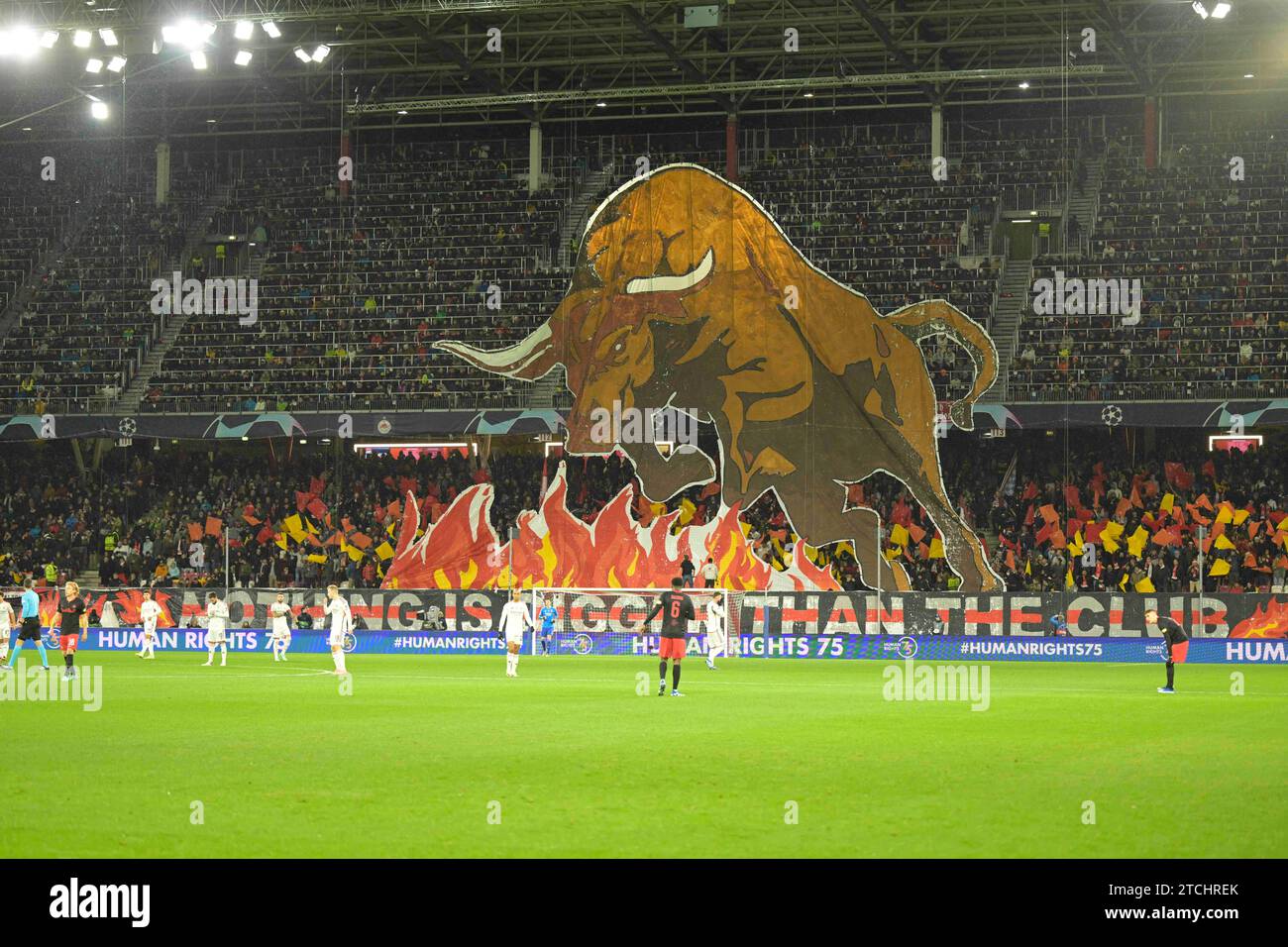 Salzburg, Österreich 12. Dezember 2023: Champions League - 2023/2024 ...