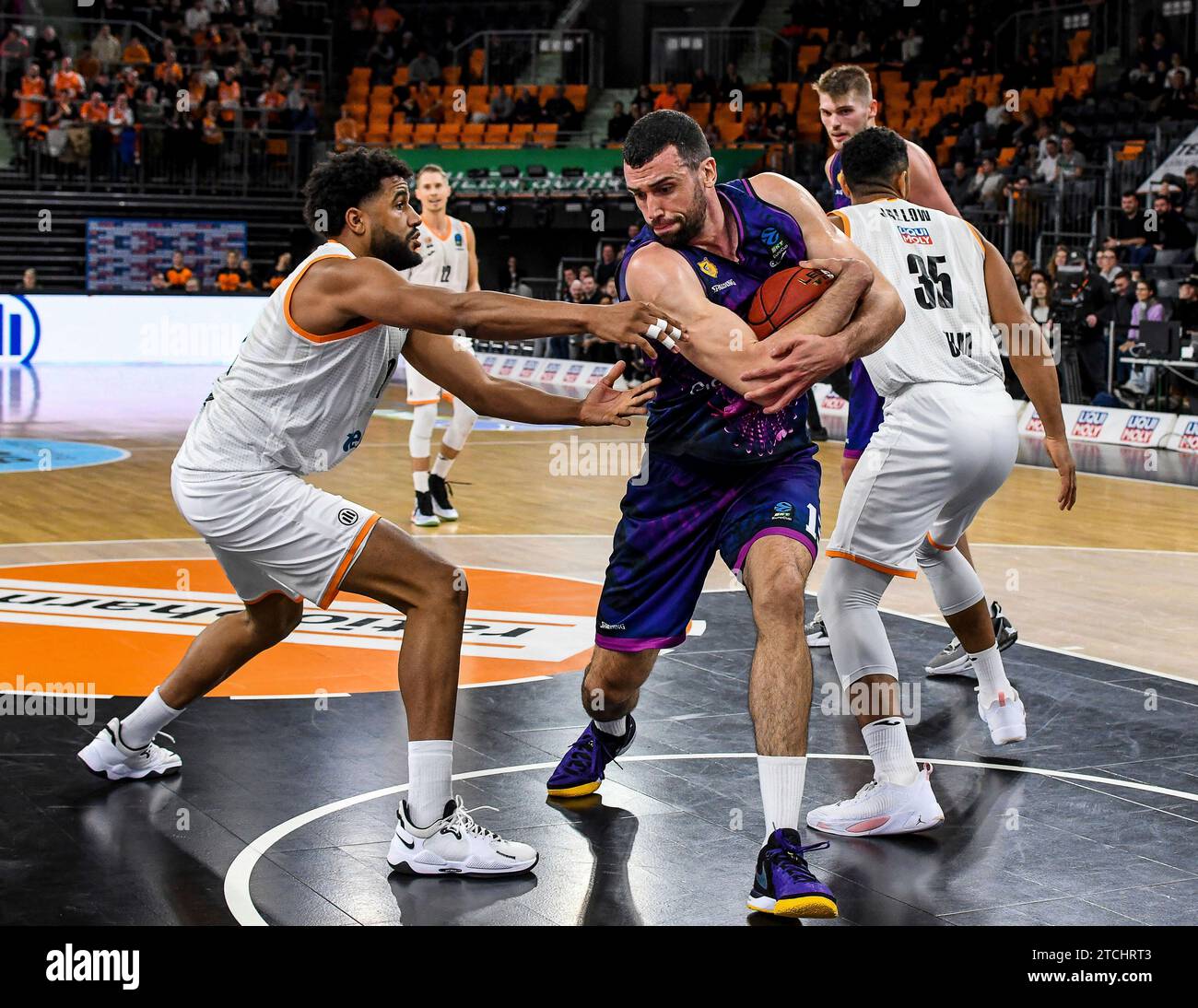 12.12.2023, ratiopharm arena, Neu-Ulm, GER, EuroCup, ratiopharm Ulm vs ...