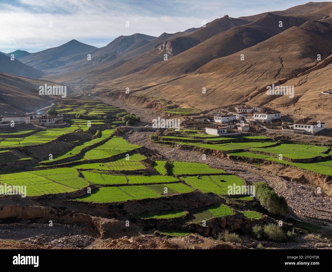 Farmland tibet china landscape hi-res stock photography and images - Alamy