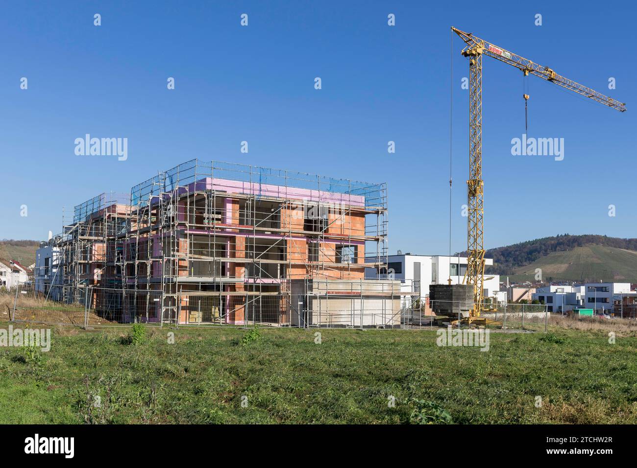 Residential construction, new construction, new construction area ...