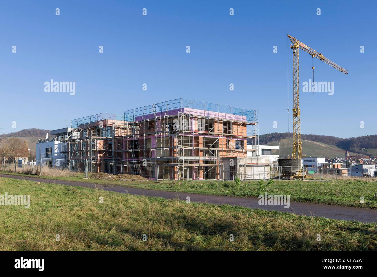 Residential construction, new construction, new construction area ...