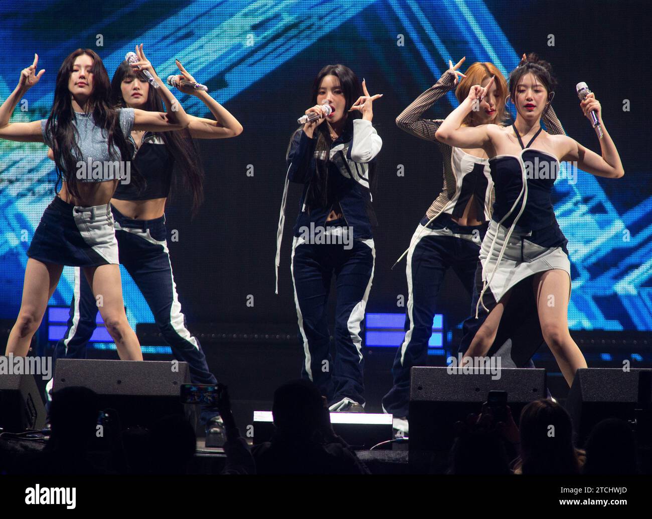 Miyeon, from left, Yuqi, Soyeon, Minnie, and Shuhua of the group (G)I ...