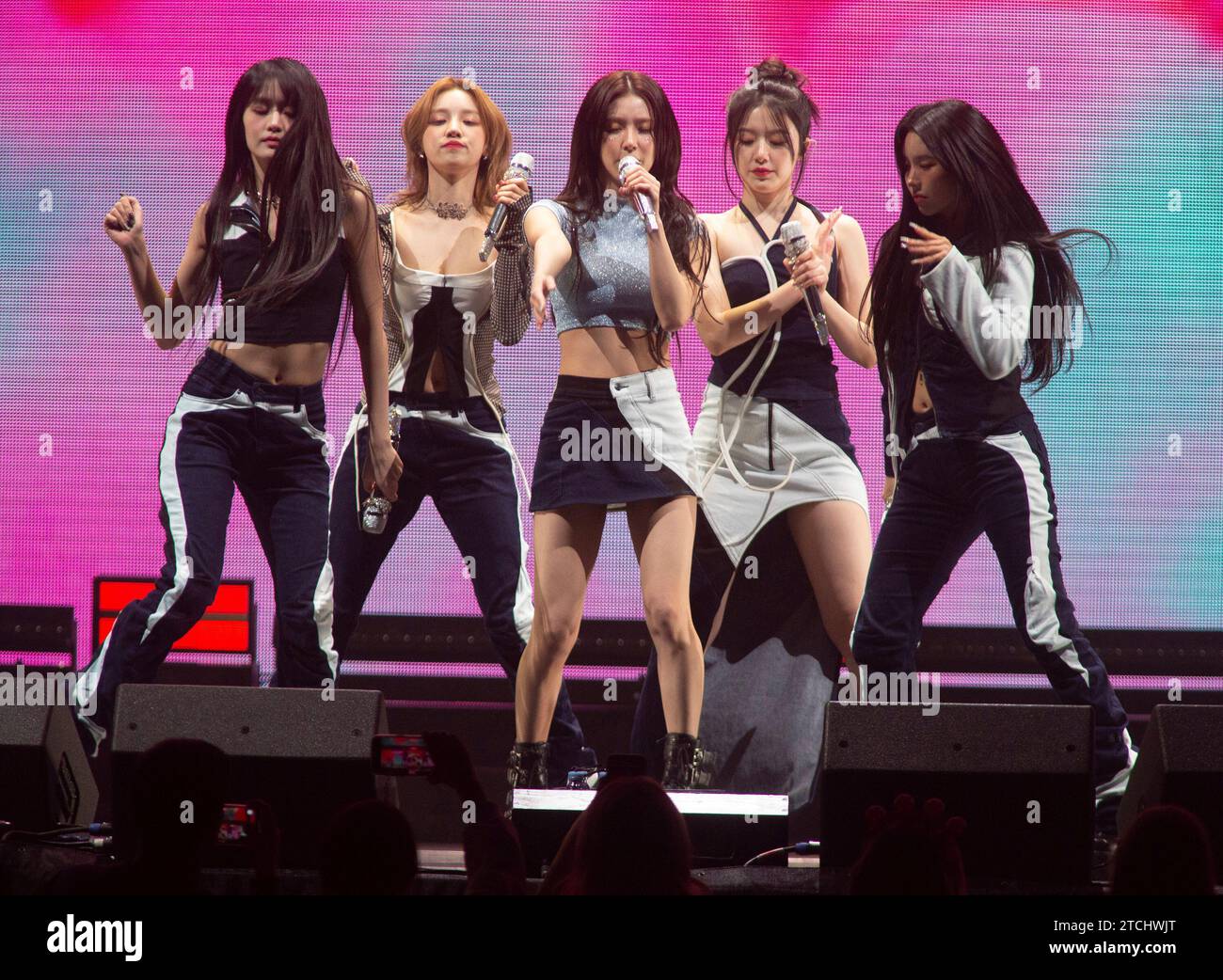 Miyeon, from left, Yuqi, Soyeon, Minnie, and Shuhua of the group (G)I ...