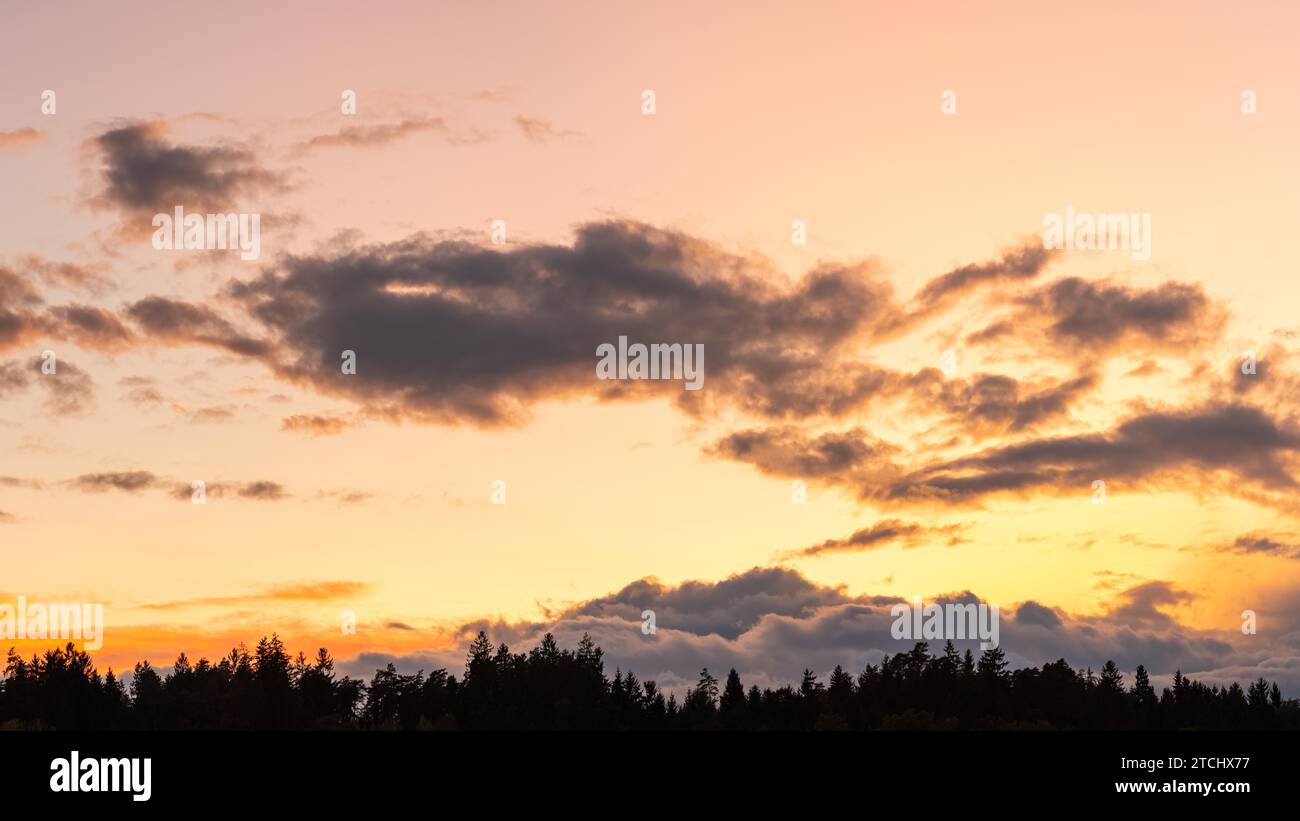 Dramatic colorful sky over hi-res stock photography and images - Alamy