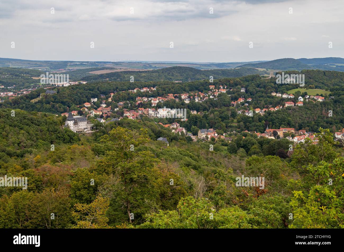 Germany thuringia eisenach aerial hi-res stock photography and images ...