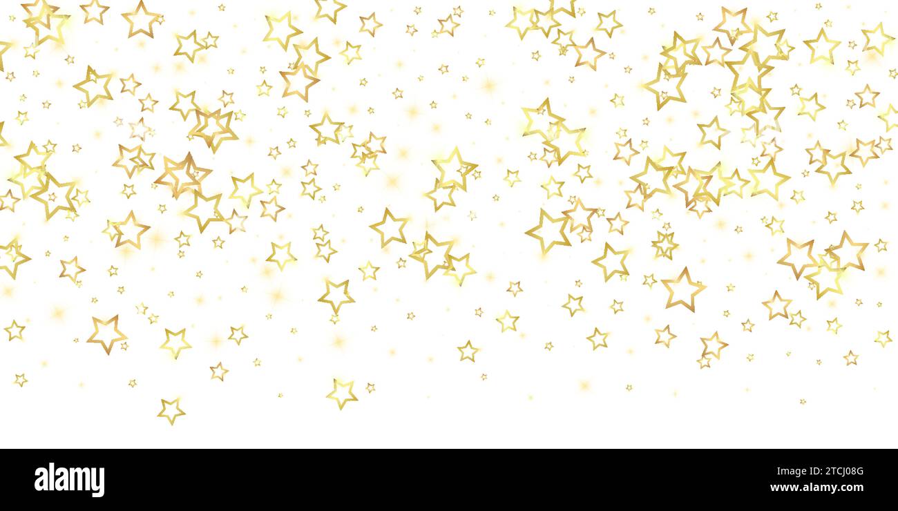 Starry night fairy tale background. Cute sparkling twinkles, christmas ...