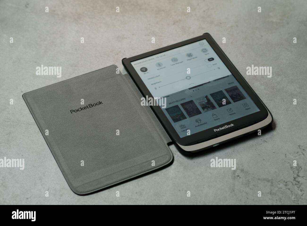 HCMC, VN - Dec 2023. Pocketbook electric reader Stock Photo - Alamy