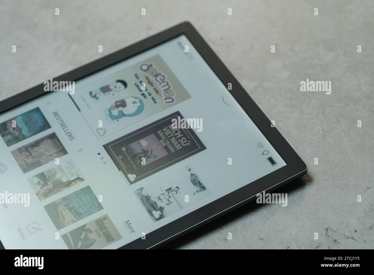 HCMC, VN - Dec 2023. Pocketbook electric reader Stock Photo - Alamy
