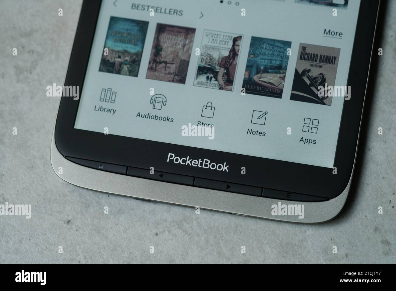 HCMC, VN - Dec 2023. Pocketbook electric reader Stock Photo - Alamy