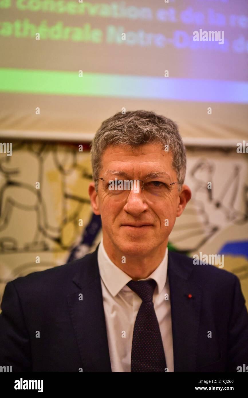 Paris, France. 13th Dec, 2023. President of the public establishment ...