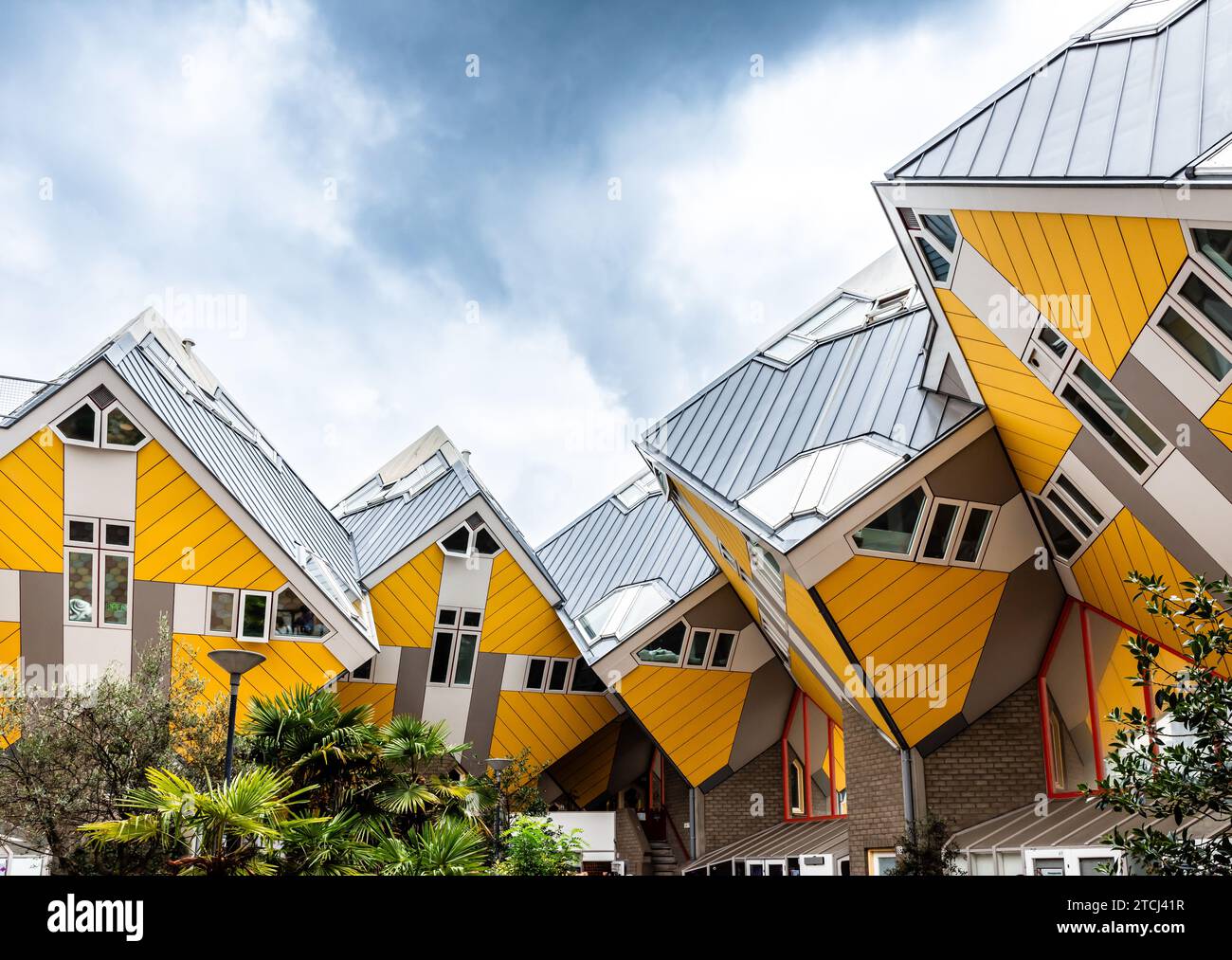 Cube houses are an architectural ensemble located in Rotterdam ...
