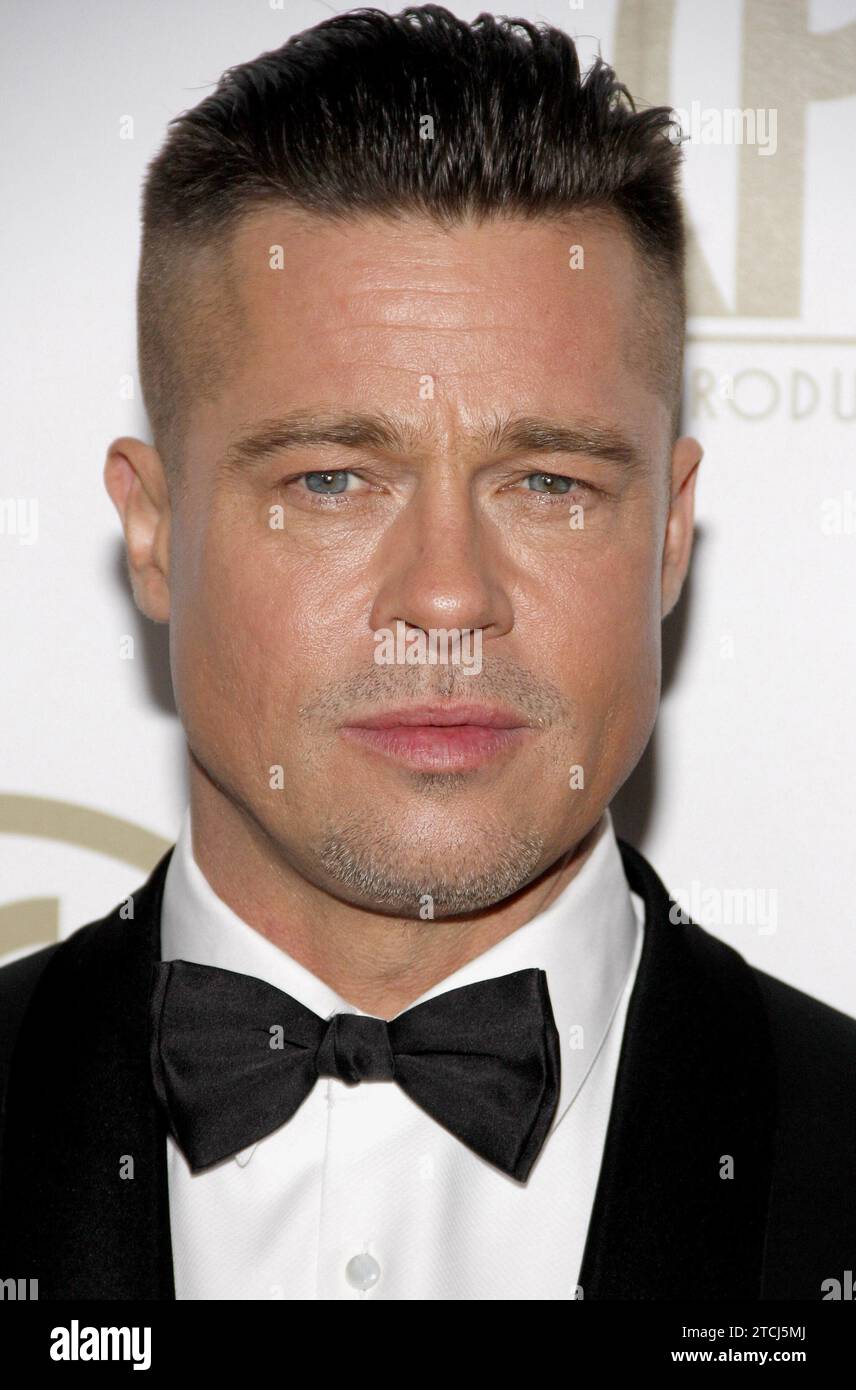 Brad Pitt at the 25th Annual Producers Guild Awards held at the Beverly ...